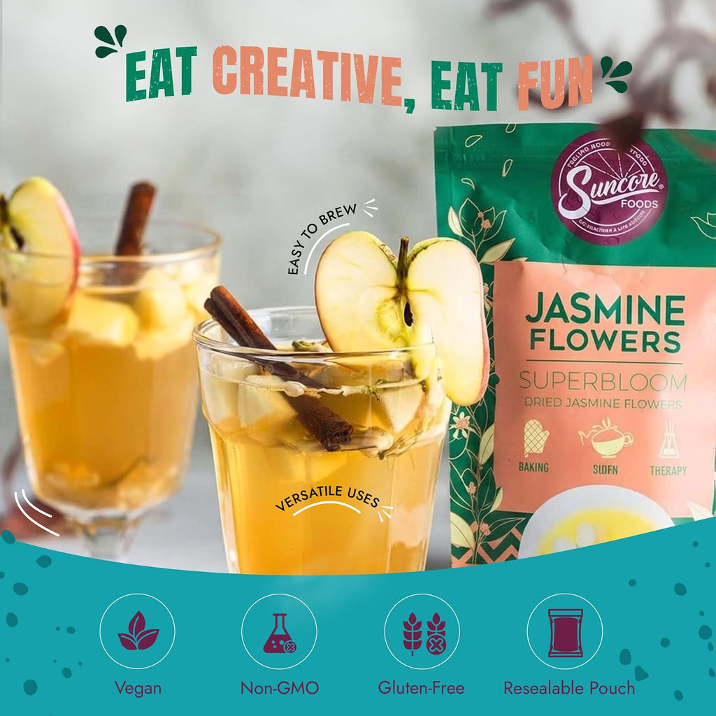 floral notes in herbal detox tea