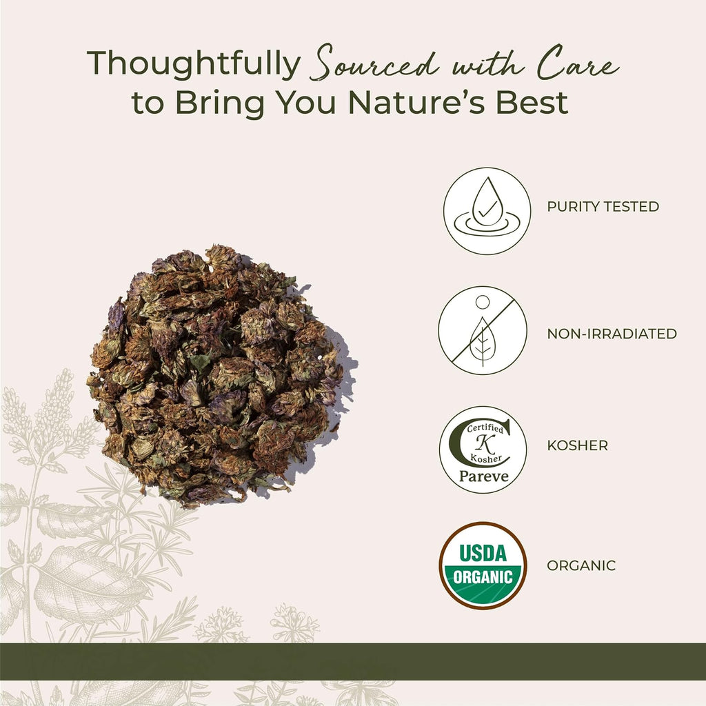 floral red clover infusion