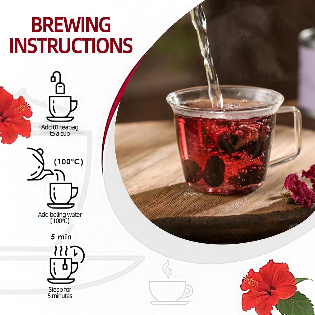 floral taste herbal tea