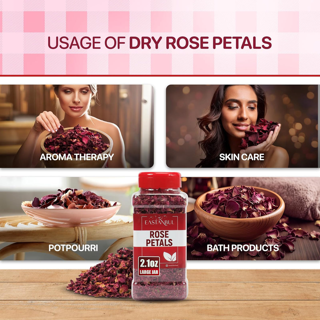floral tea experience with rose petals