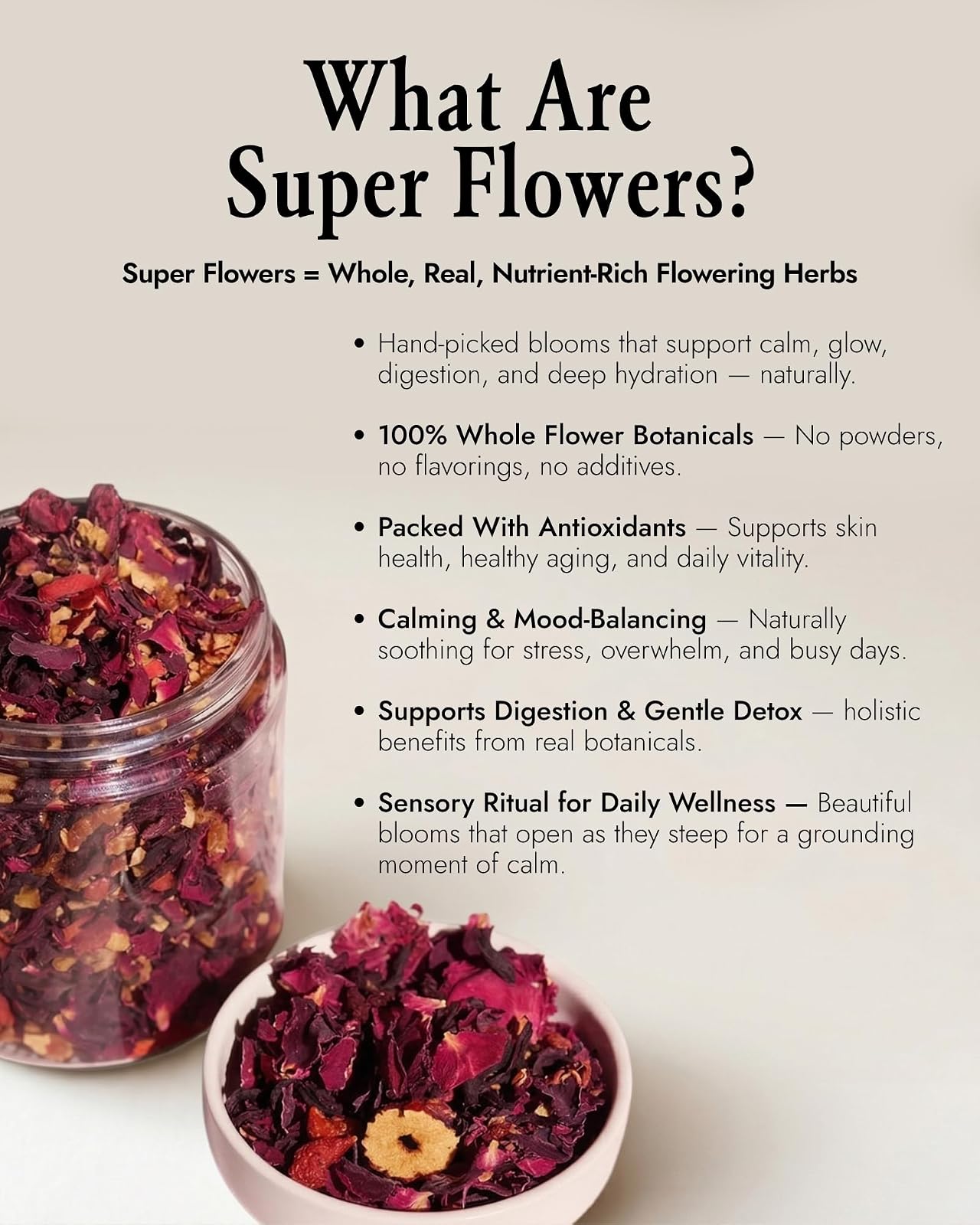 floral tea for relaxation