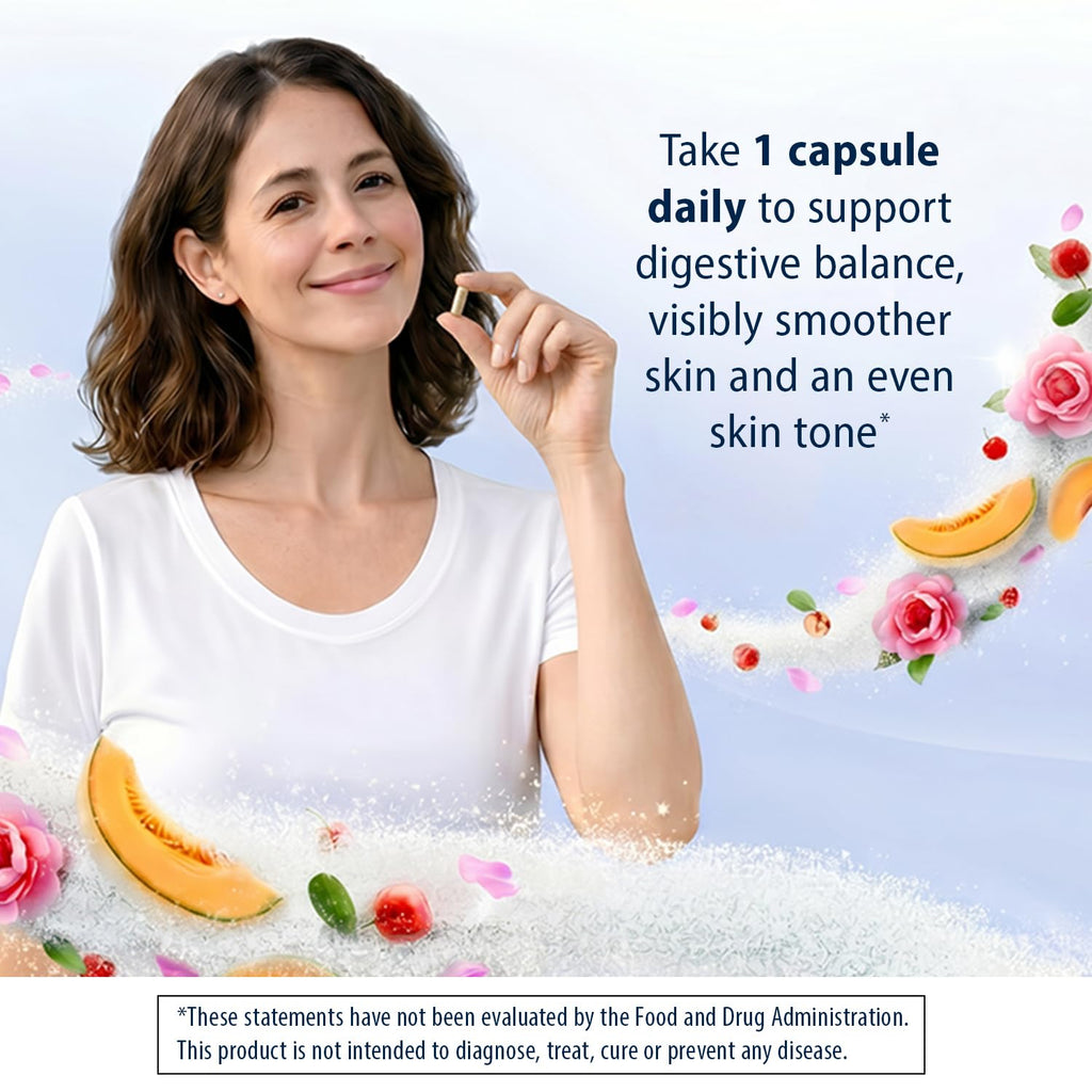 Florastor capsules for improved skin vitality