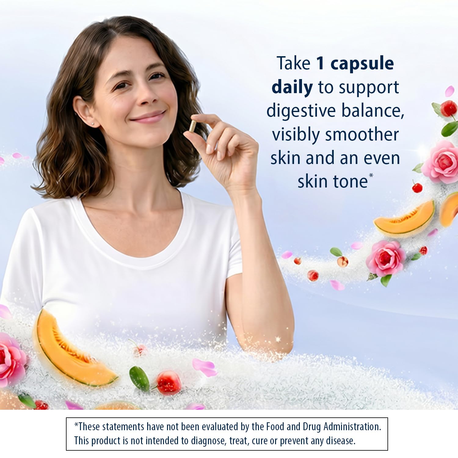 Florastor capsules for improved skin vitality