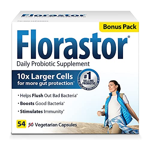 Florastor daily probiotic capsules
