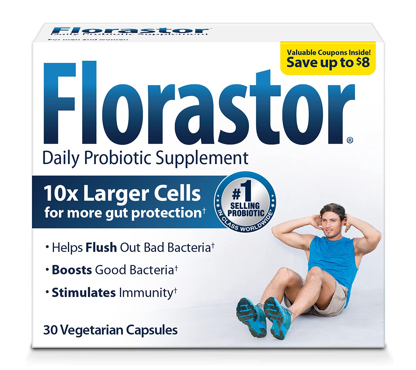 Florastor daily probiotic supplement benefits
