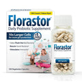 Florastor daily probiotic supplement capsules