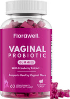 Florawell vaginal probiotic gummies for women