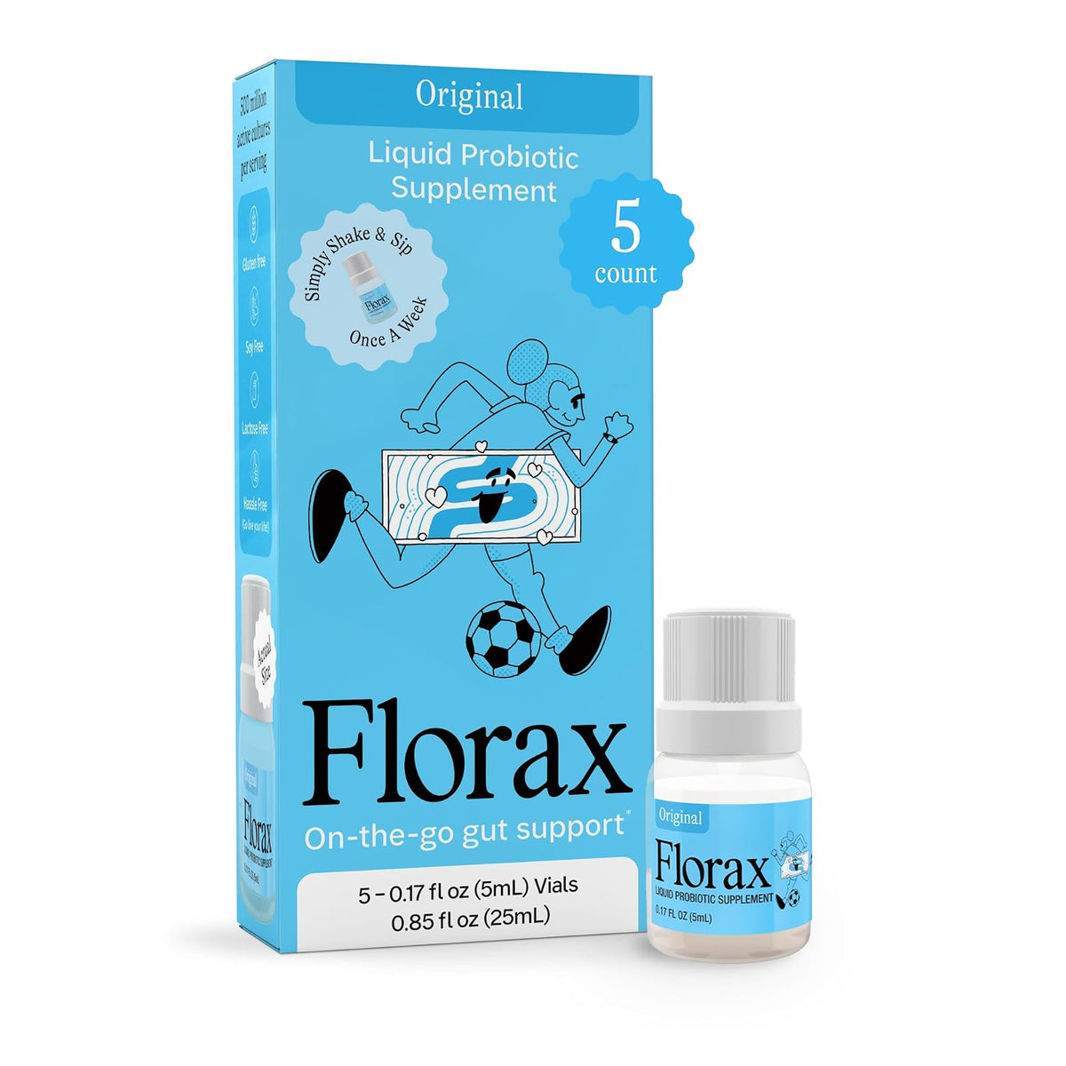 Florax liquid probiotic for gut health