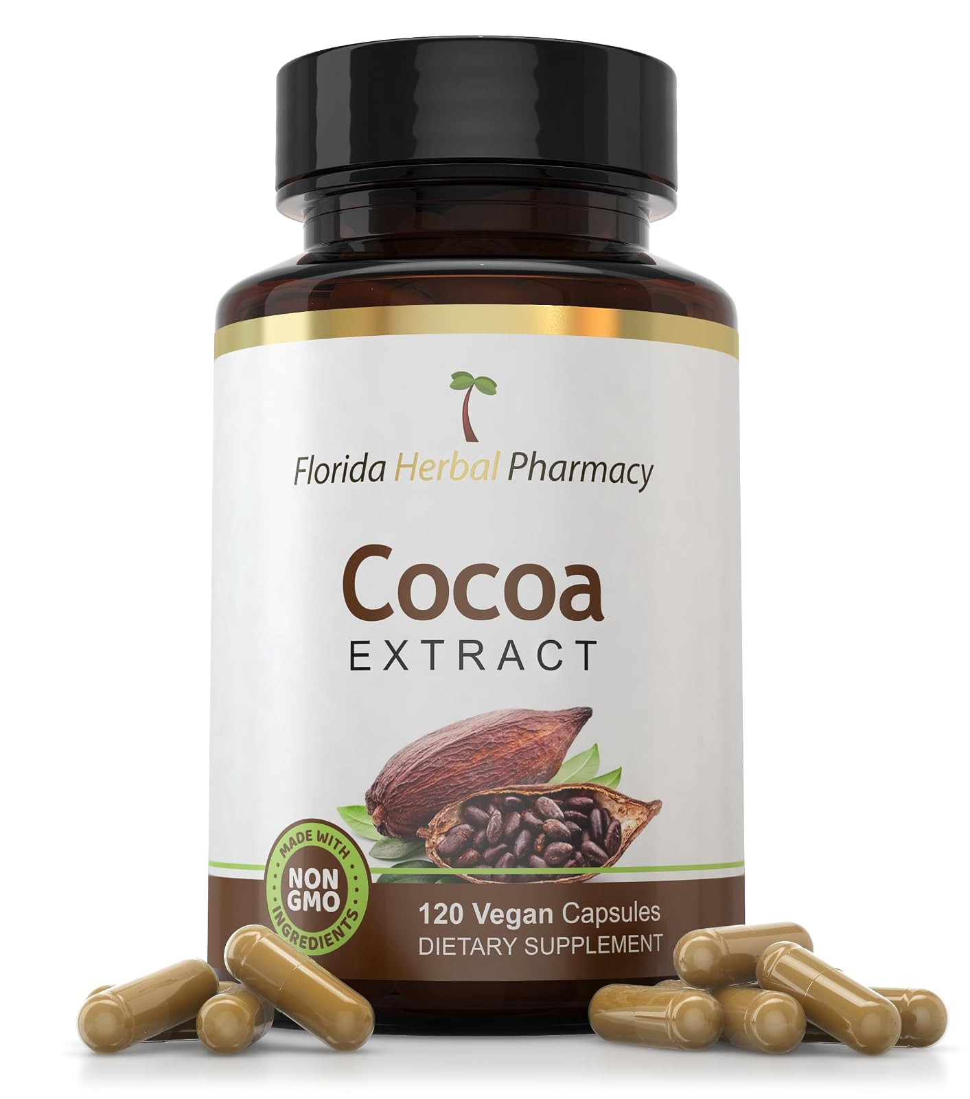Florida Herbal Pharmacy cocoa extract capsules