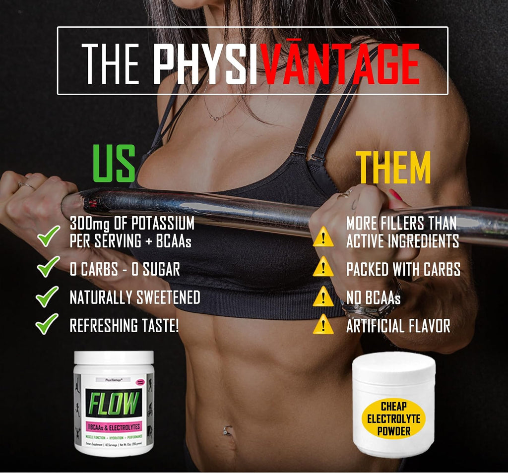 Flow BCAA powder for hydration