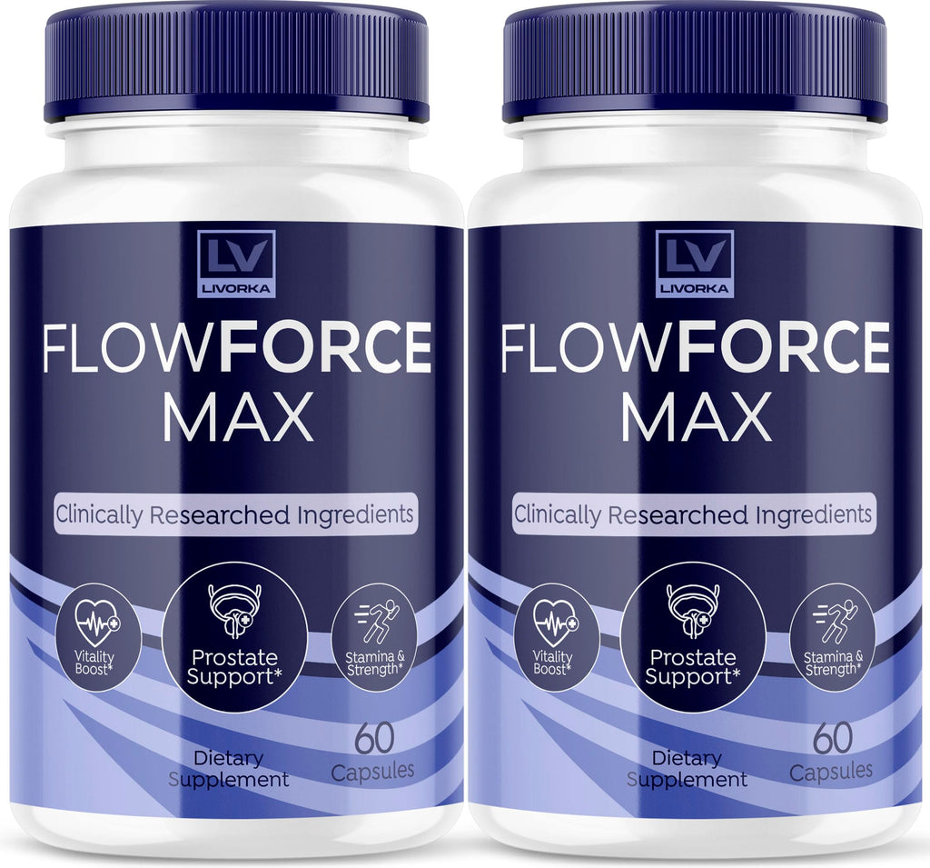 Flow Force Max blended vitamin capsules