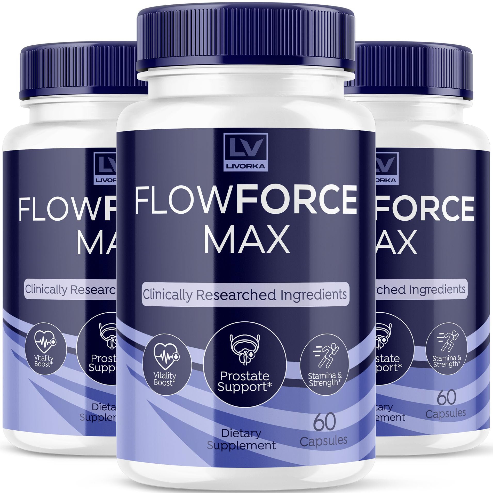 Flow Force Max capsules for energy