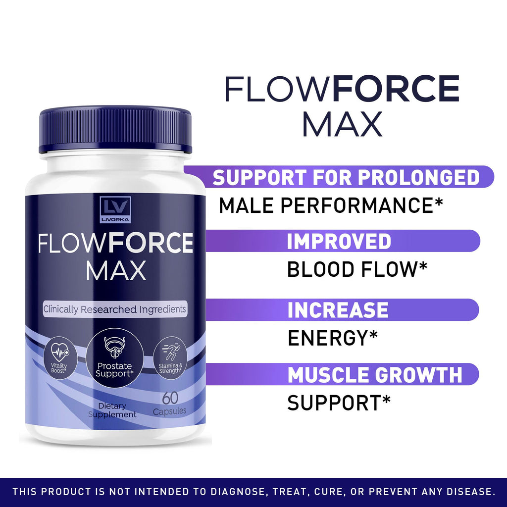 Flow Force Max health supplement benefits