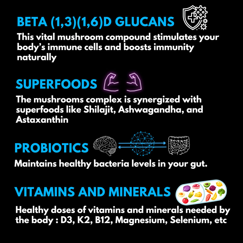 Flow Mushroom Complex for daily nutrition