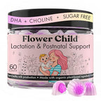 Flower Child breastfeeding gummies for new moms