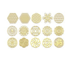 Flower of Life orgonite stickers set