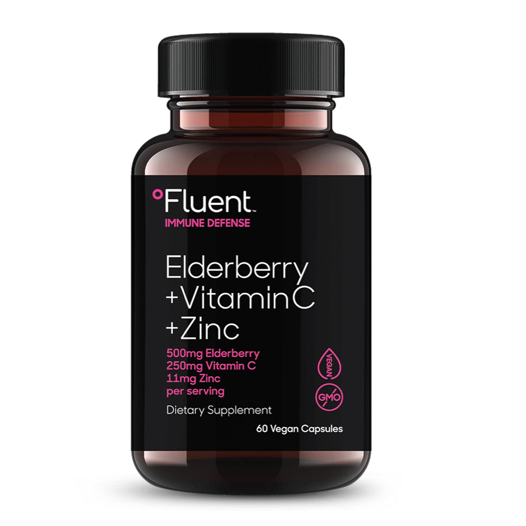Fluent elderberry capsules for immunity