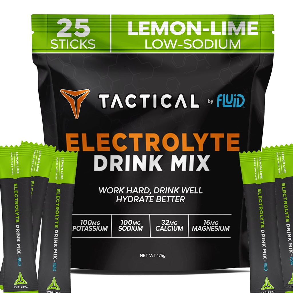 Fluid Tactical electrolyte powder for hydration