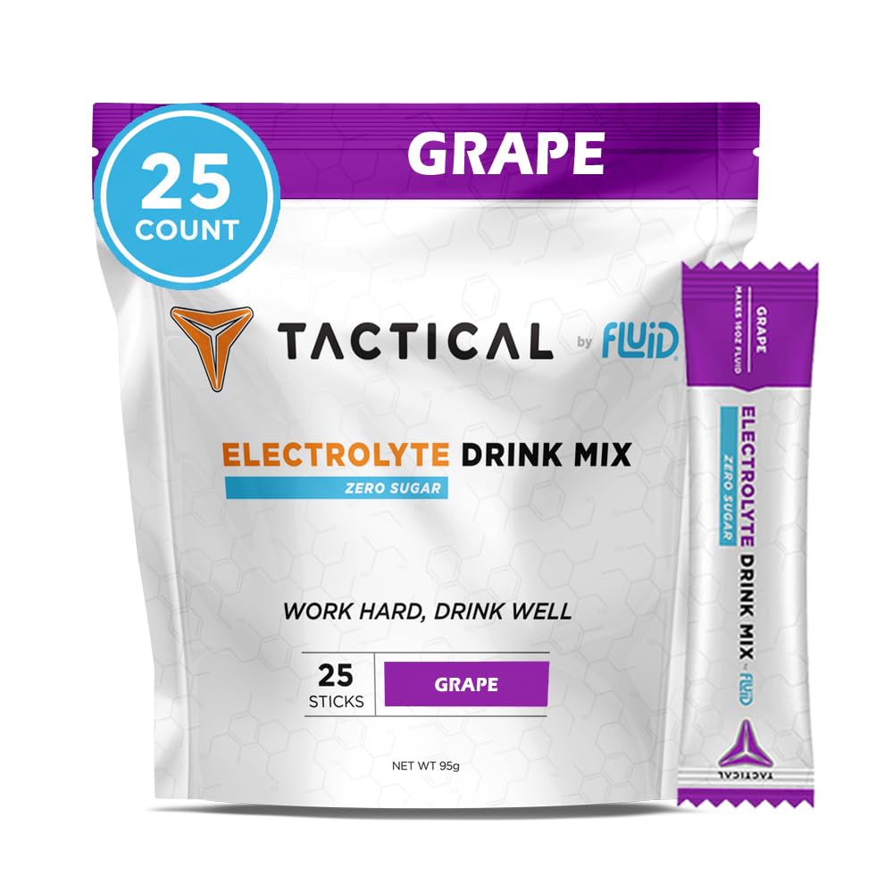Fluid Tactical electrolyte powder for hydration