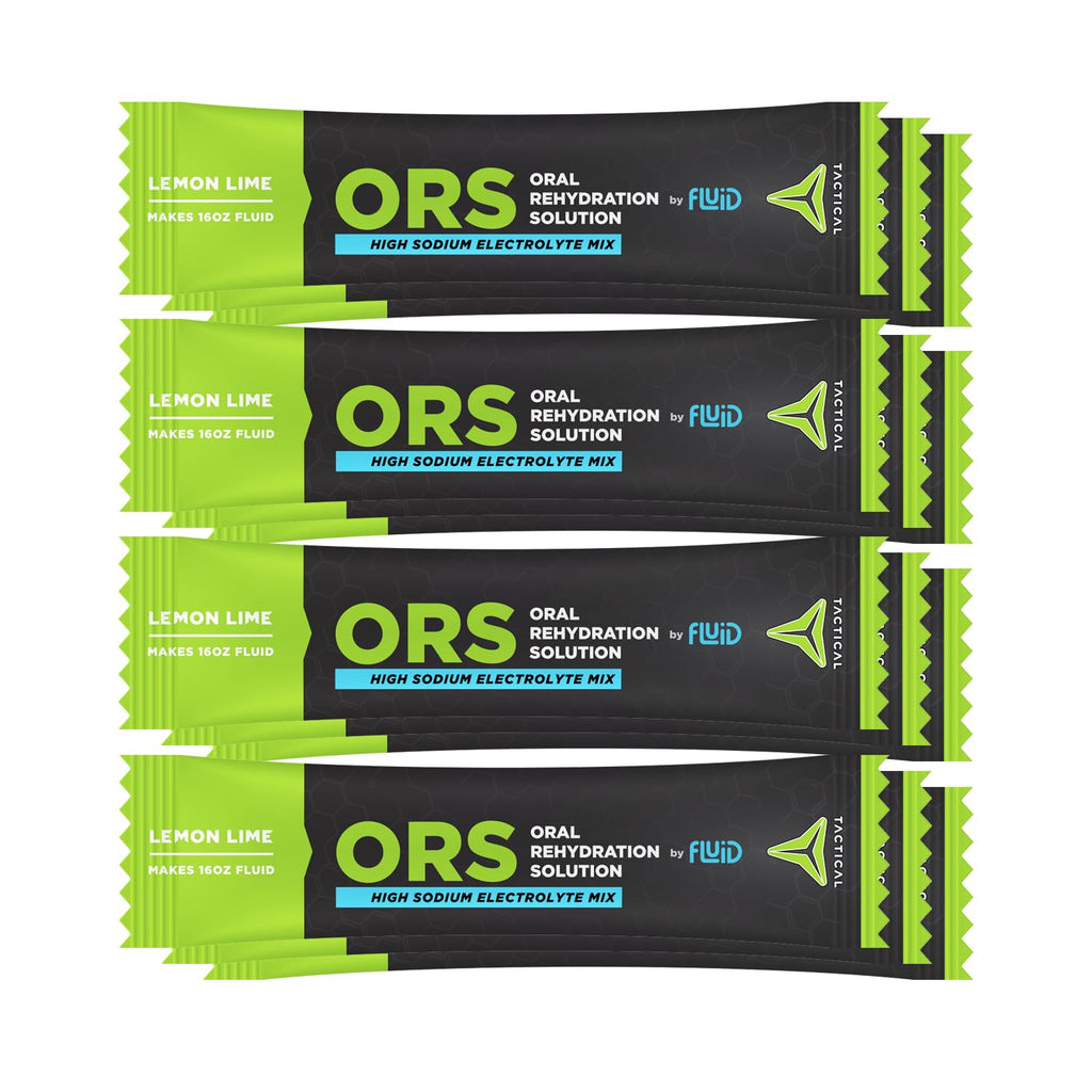 Fluid Tactical electrolyte powder for hydration