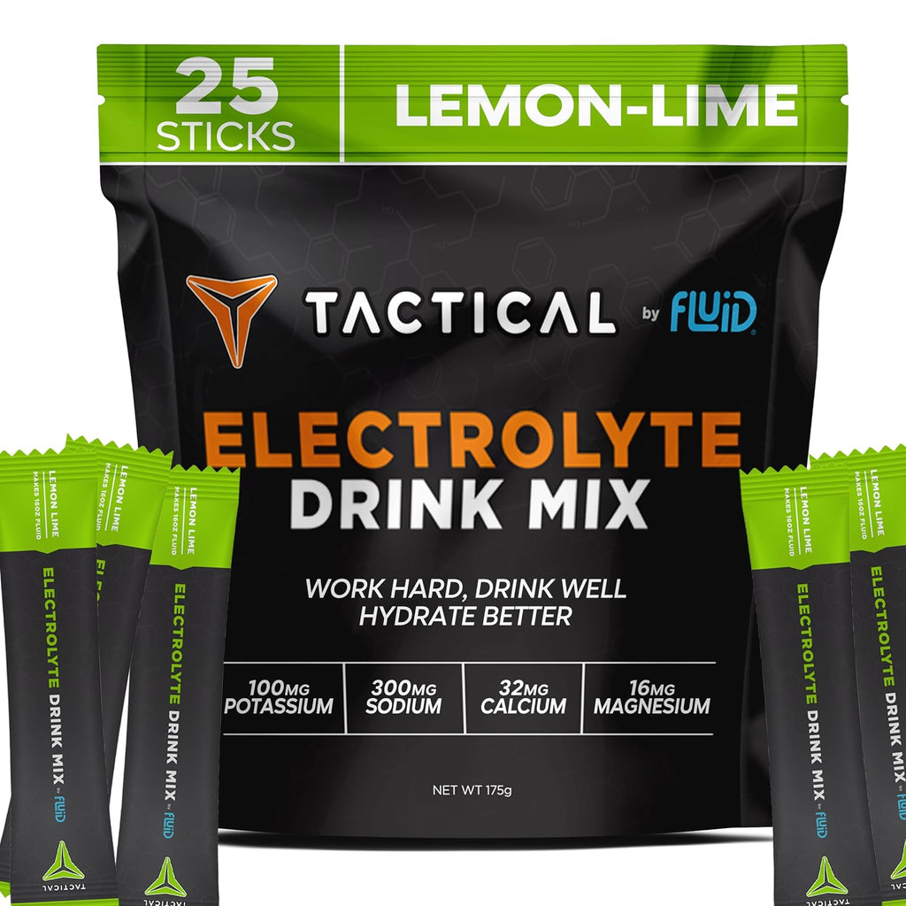 Fluid Tactical electrolyte powder for hydration