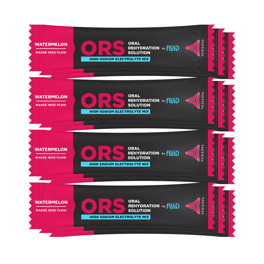 Fluid Tactical electrolyte solution watermelon flavour
