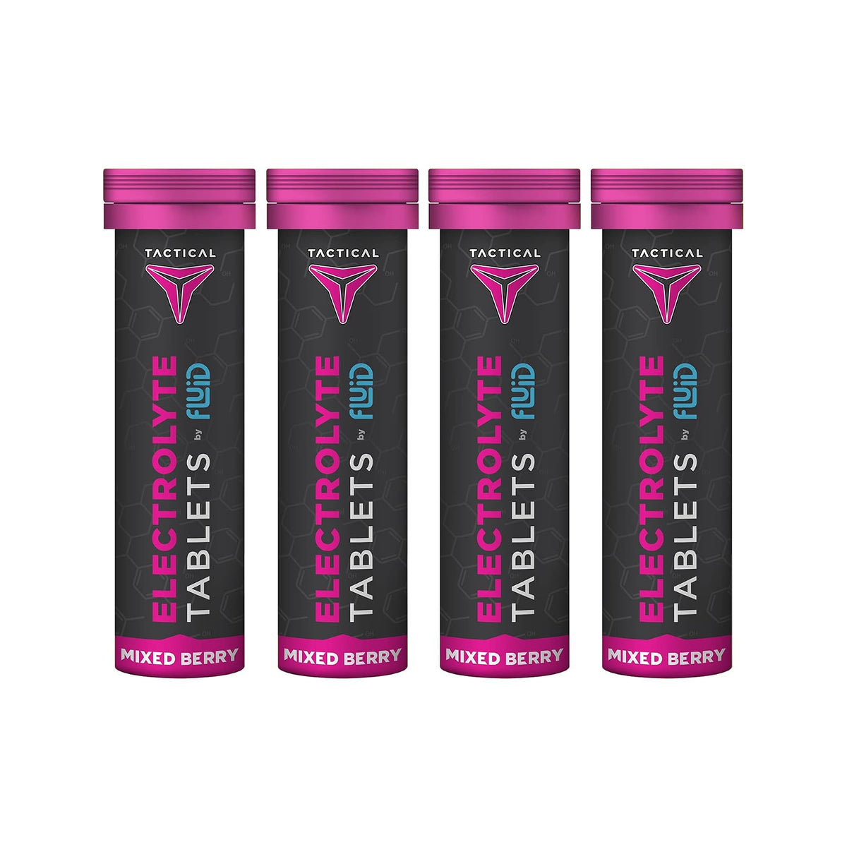 Fluid Tactical electrolyte tablets for hydration