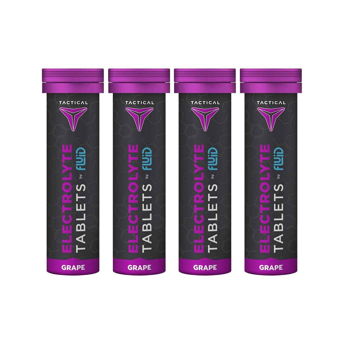 Fluid Tactical electrolyte tablets for hydration