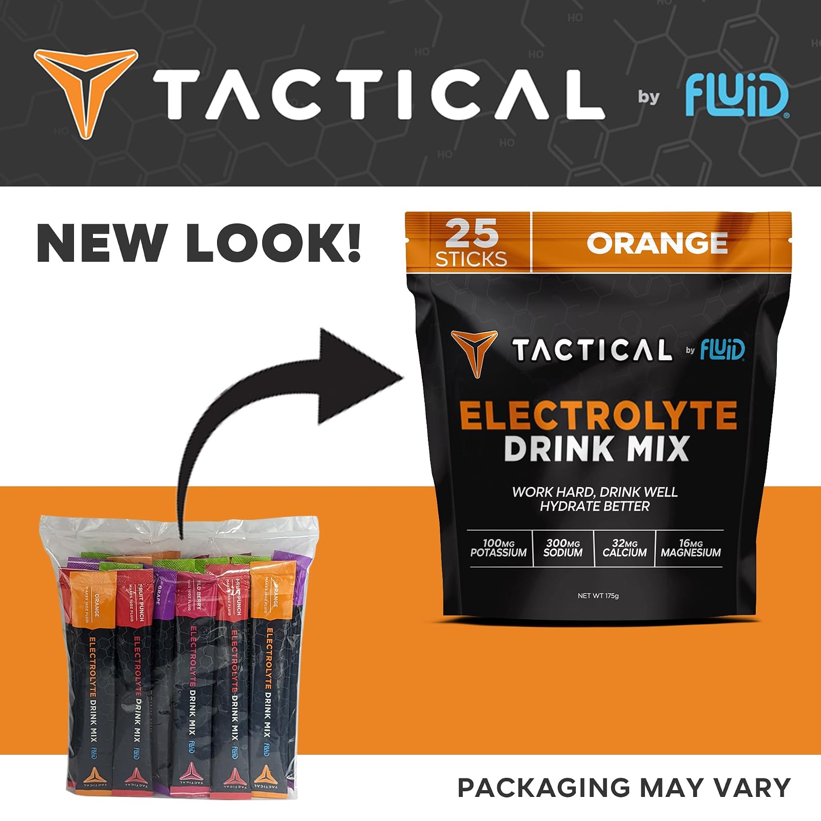 Fluid Tactical electrolyte tablets for quick energy
