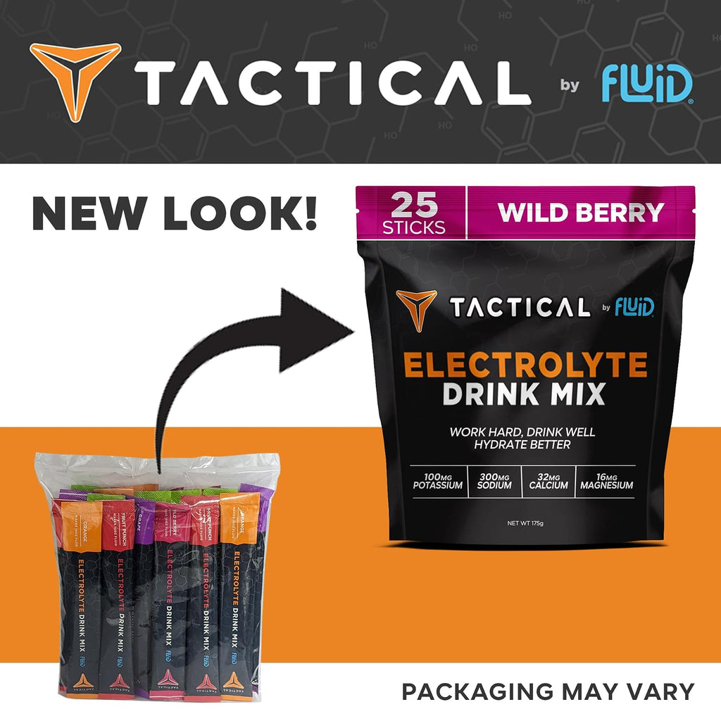 Fluid Tactical electrolyte tablets for quick energy