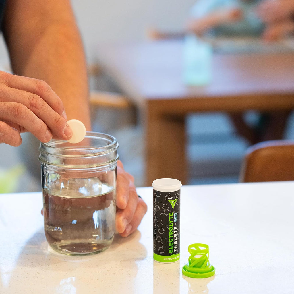 Fluid Tactical electrolytes for post-workout recovery