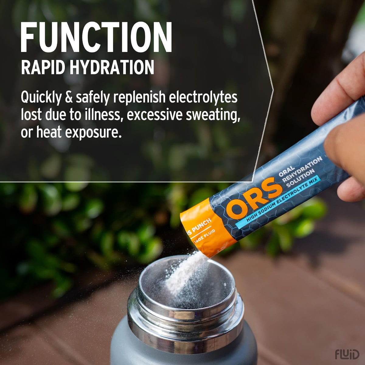 Fluid Tactical minerals for athletic performance