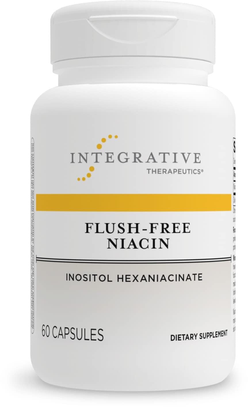 Flush-free niacin for energy support