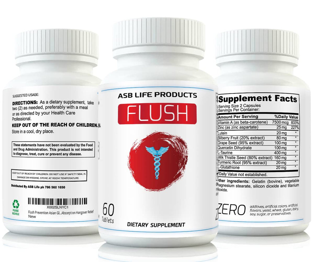flush relief supplements for skin tone