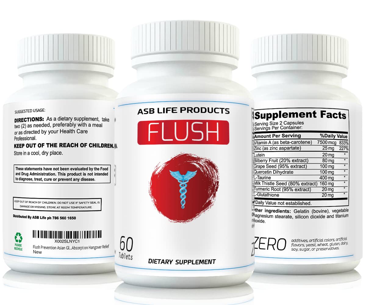 flush relief supplements for skin tone