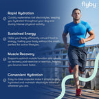 Flyby electrolyte powder for daily wellness
