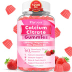 Flyrocer calcium citrate gummies for strong bones