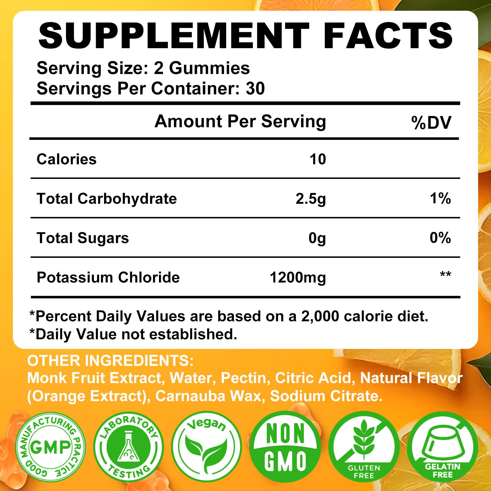Flyrocer potassium gummies for muscle health