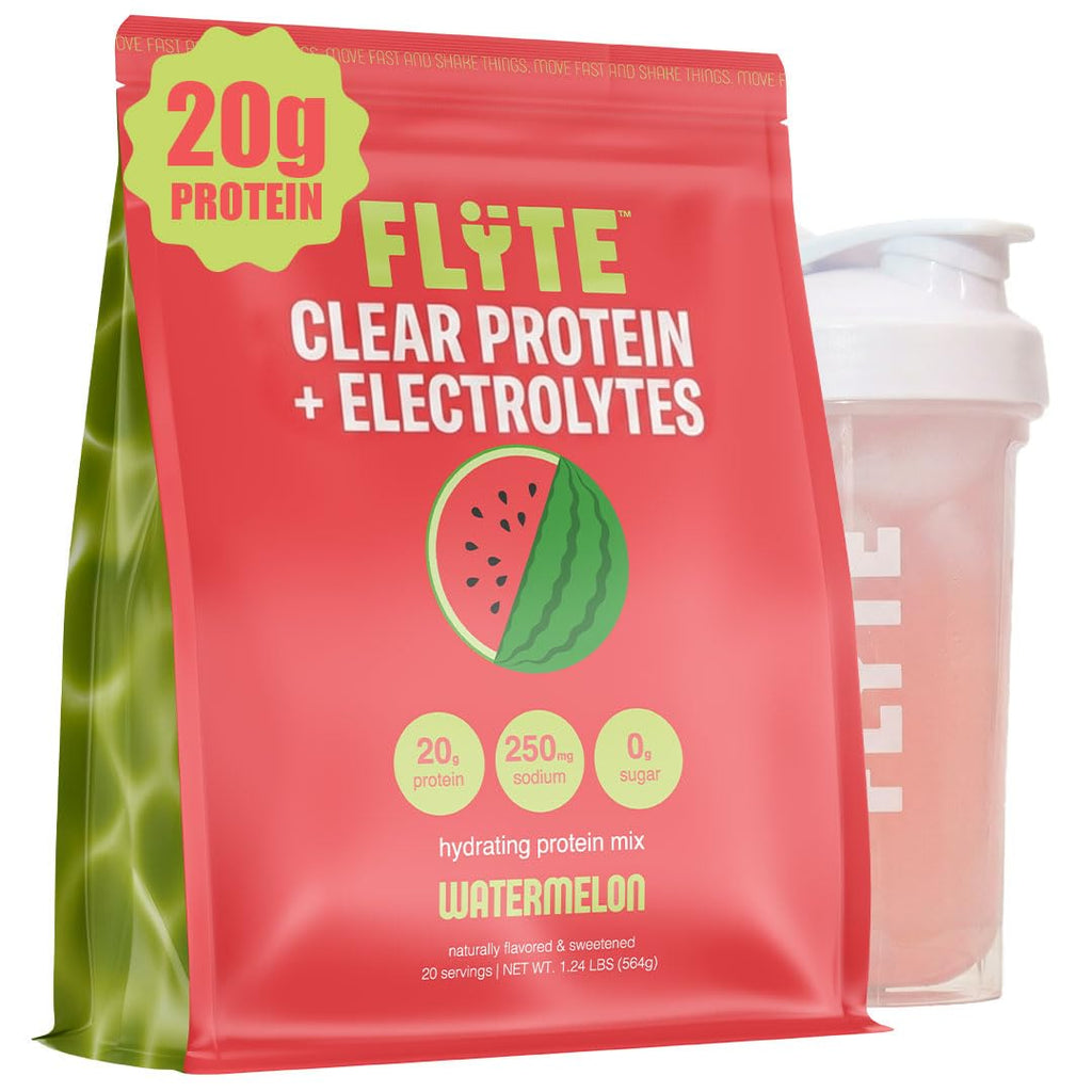 FLYTE Clear Whey Protein Isolate watermelon flavour