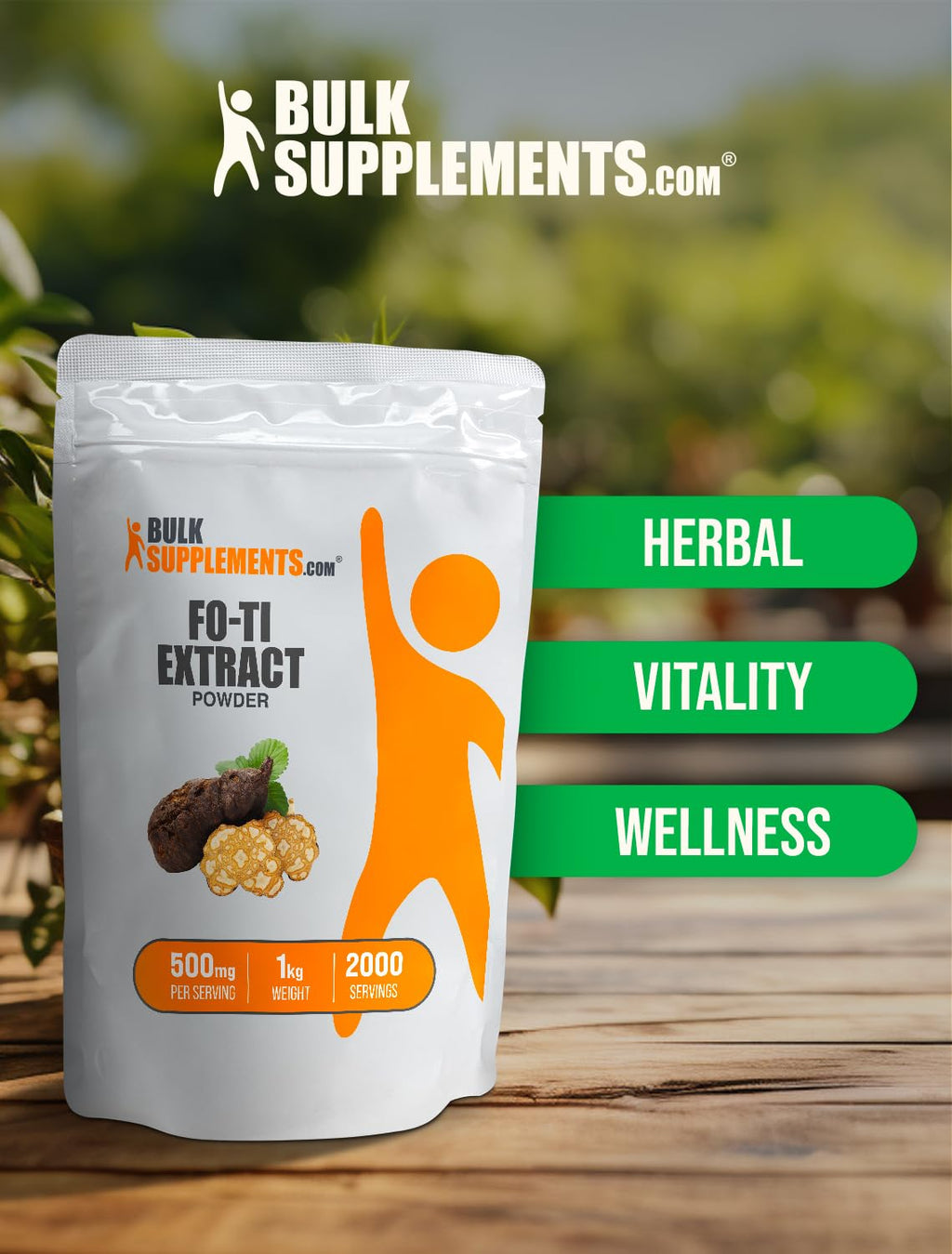 Fo-Ti extract for overall wellness