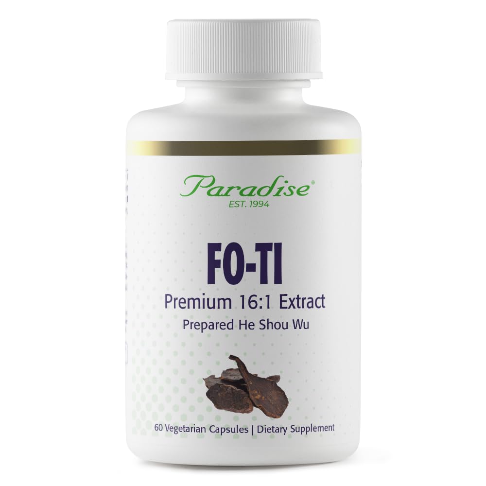 Fo-Ti He Shou Wu capsules for vitality