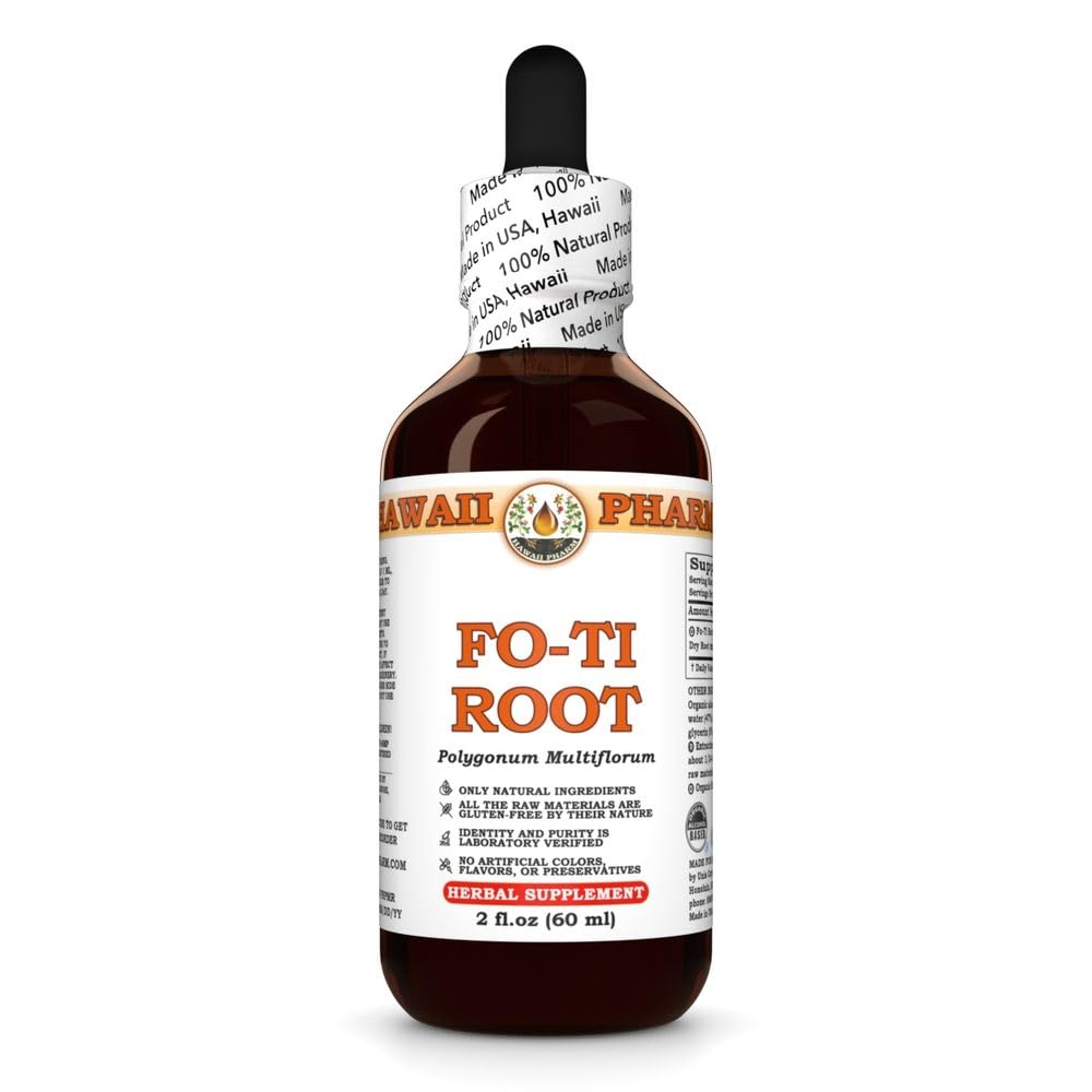 Fo-Ti root tincture for vitality
