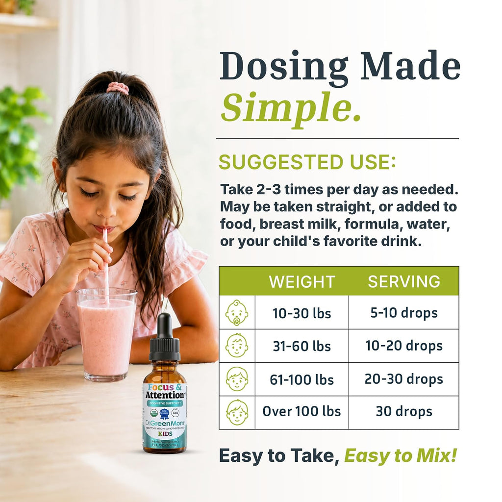 focus and attention herbal blend