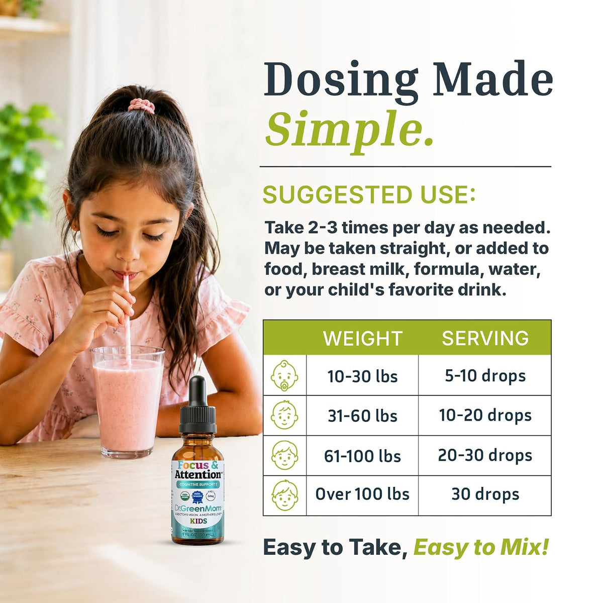 focus and attention herbal blend