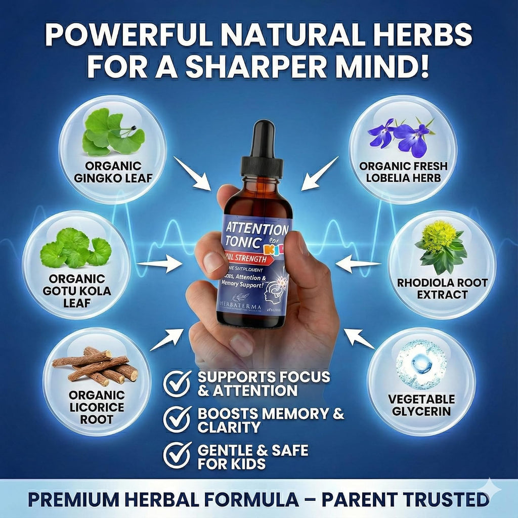 focus and attention supplement for kids