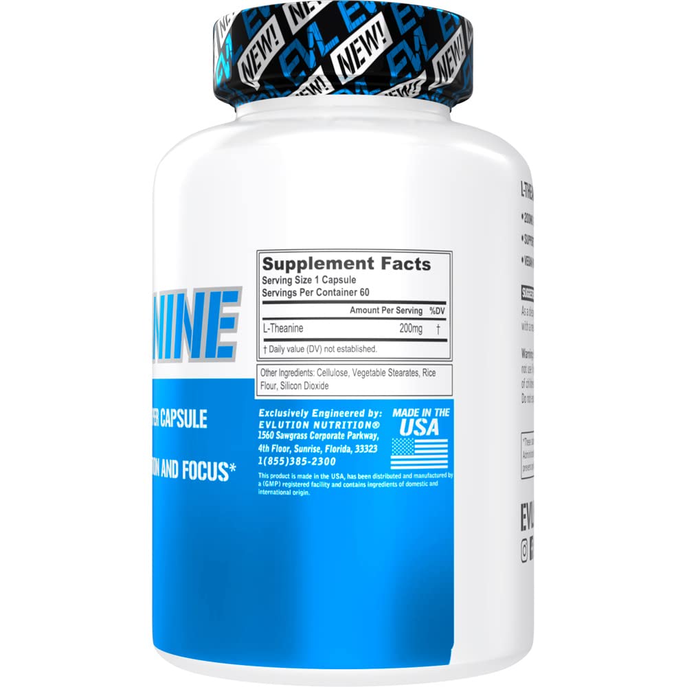 Focus and calm with EVL L-Theanine
