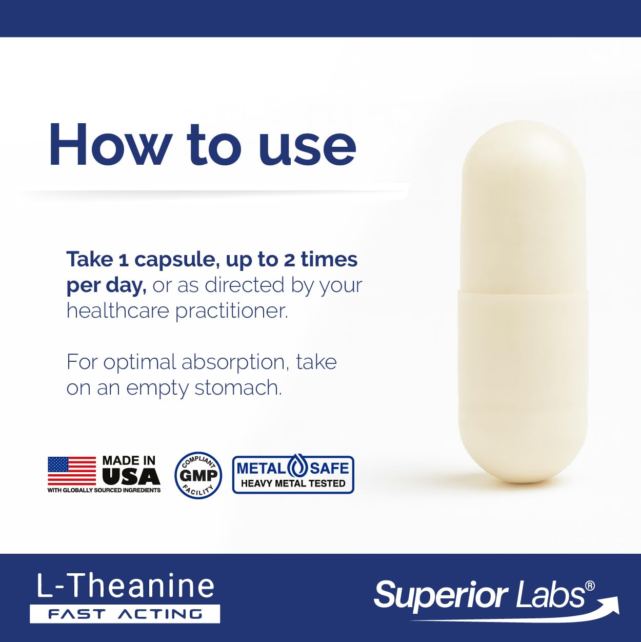 Focus and calm with Superior Labs L-Theanine