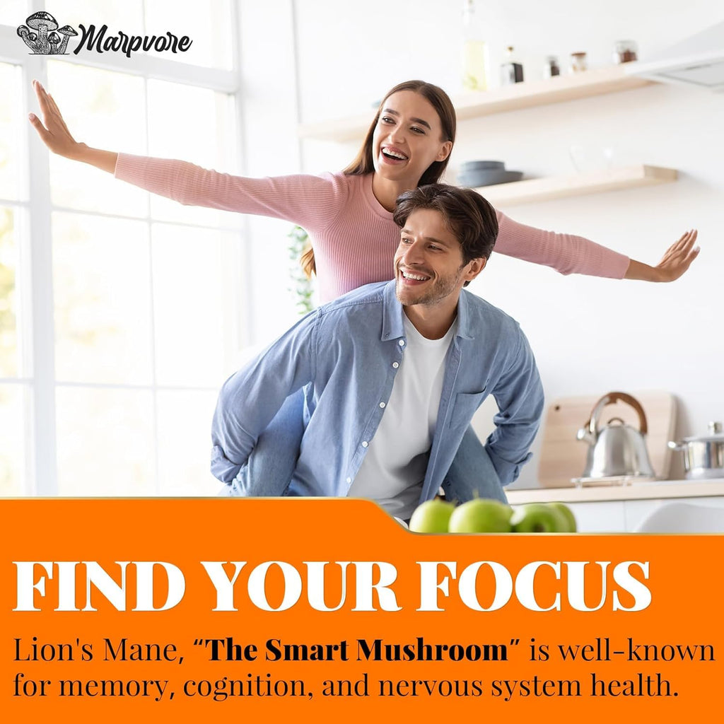 focus and clarity from Lion's Mane