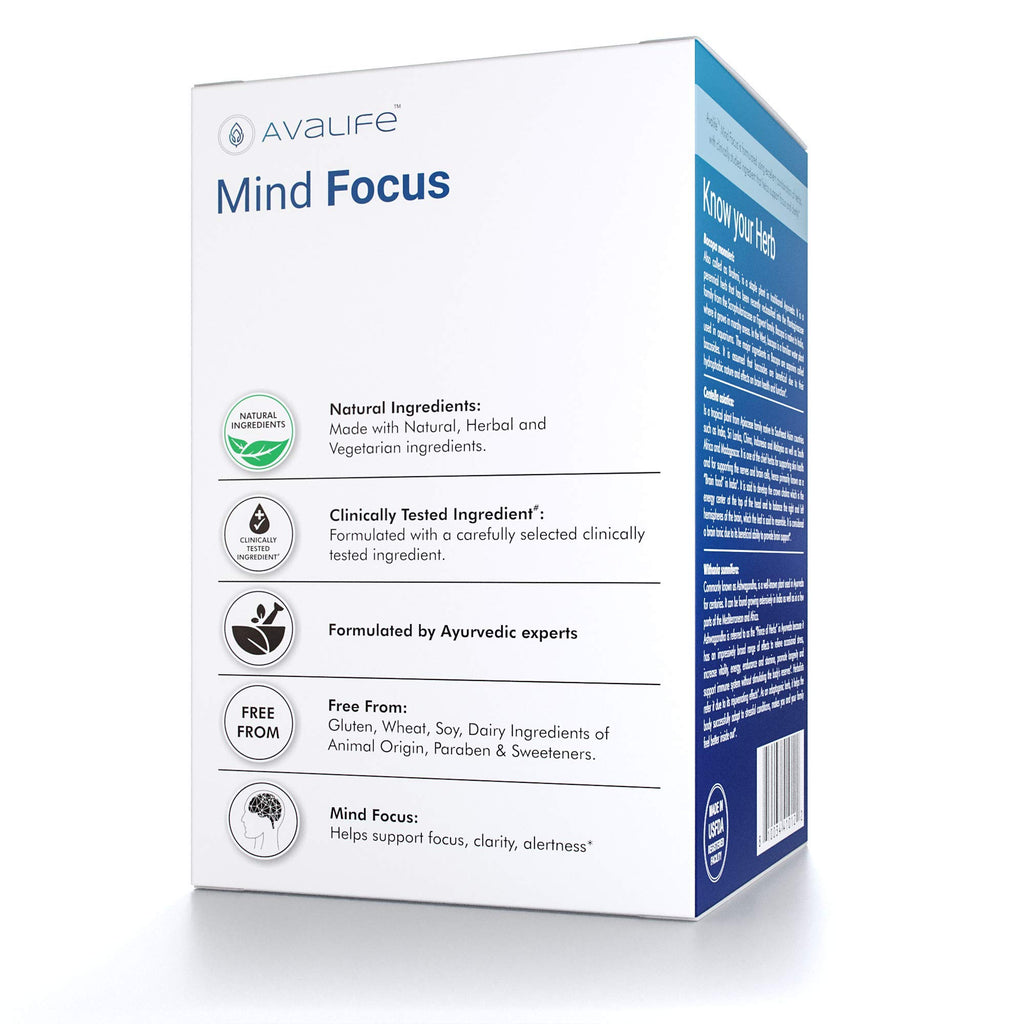 Focus and clarity in a convenient capsule