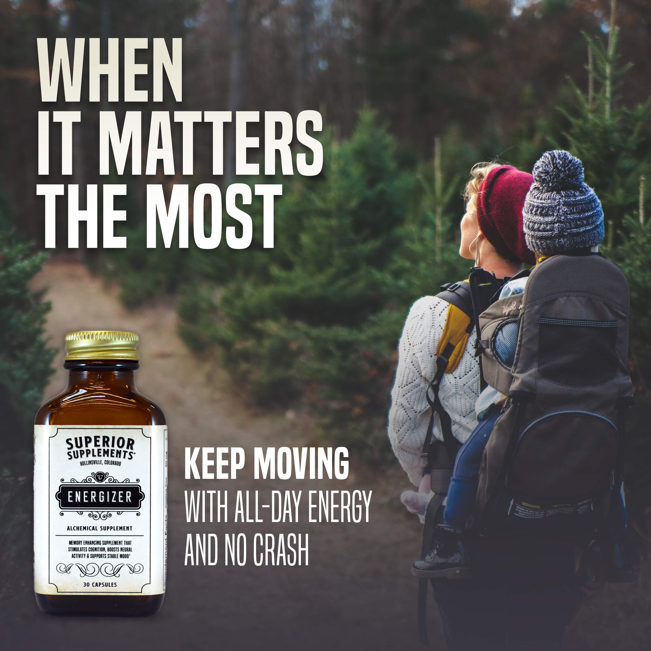focus and clarity with energy supplements